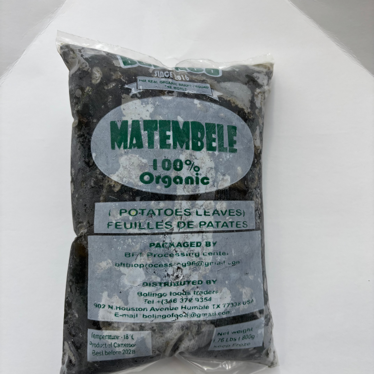 Fresh Matembele Potato Leaf – GRACE FARMERS MARKET