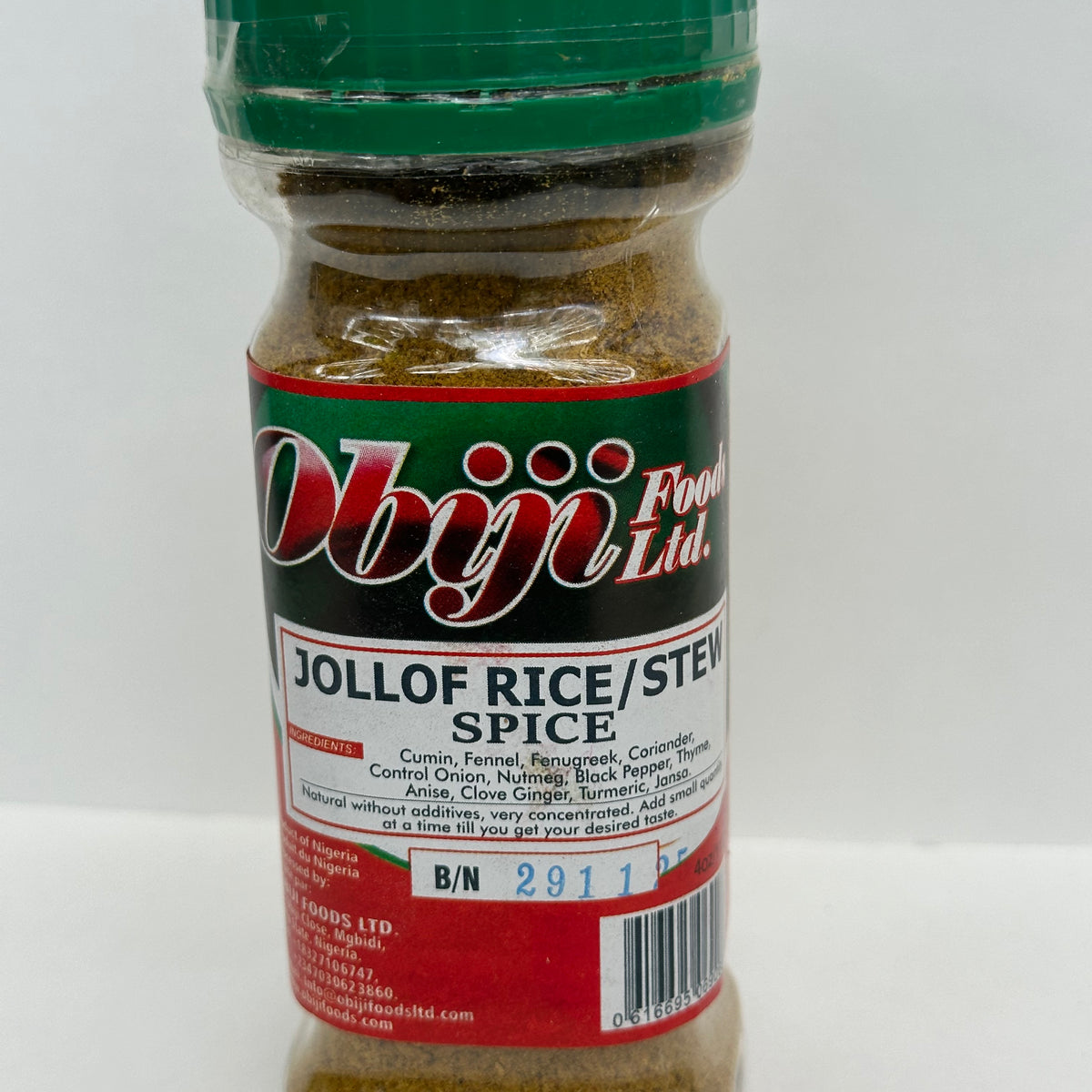 Obiji Jollof Spice – Authentic Blend for Vibrant, Flavorful Rice Dishe ...