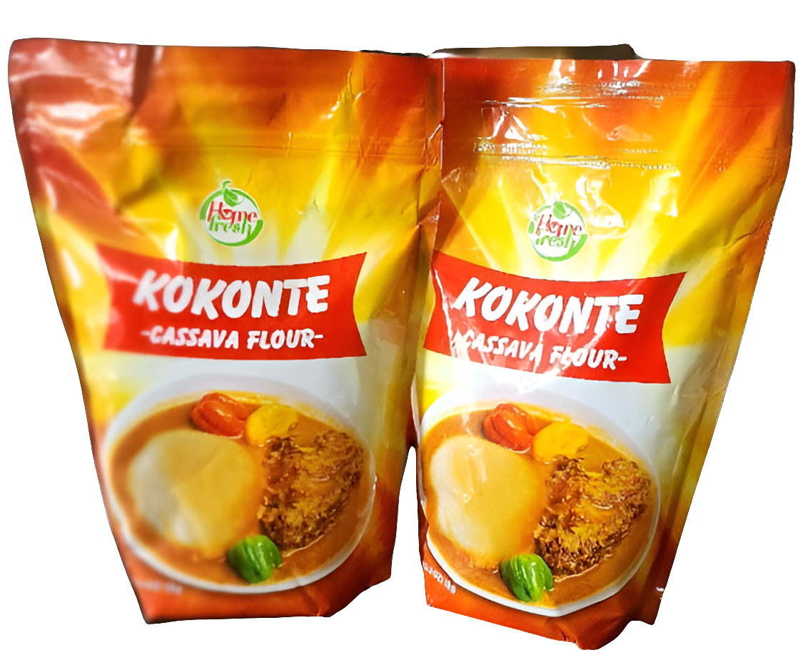 Heme Fresh Kokonte Flour – Traditional Ghanaian Dried Cassava Flour fo ...